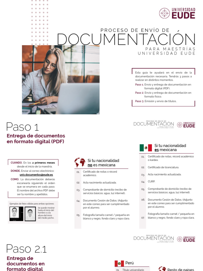 Guía de Documentación para Maestrías | PDF