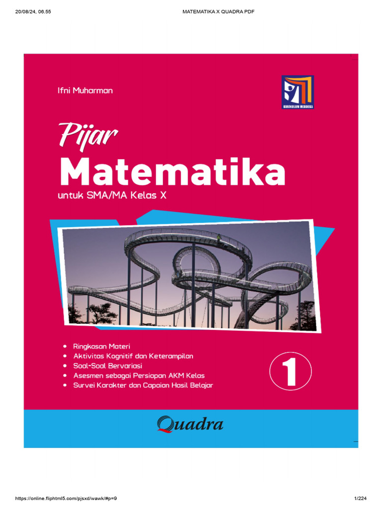 Matematika X Quadra PDF | PDF