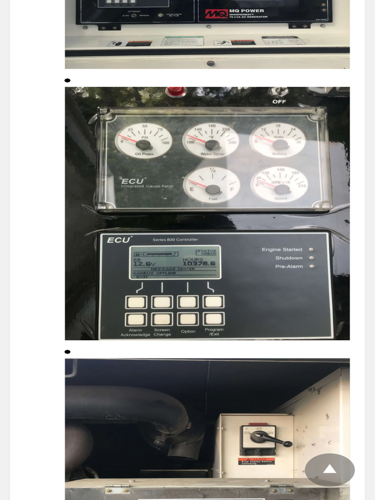 70kVA MQ Power Mobile Diesel Generator DCA-70SSJU4i SN 7305647 Fetting ...