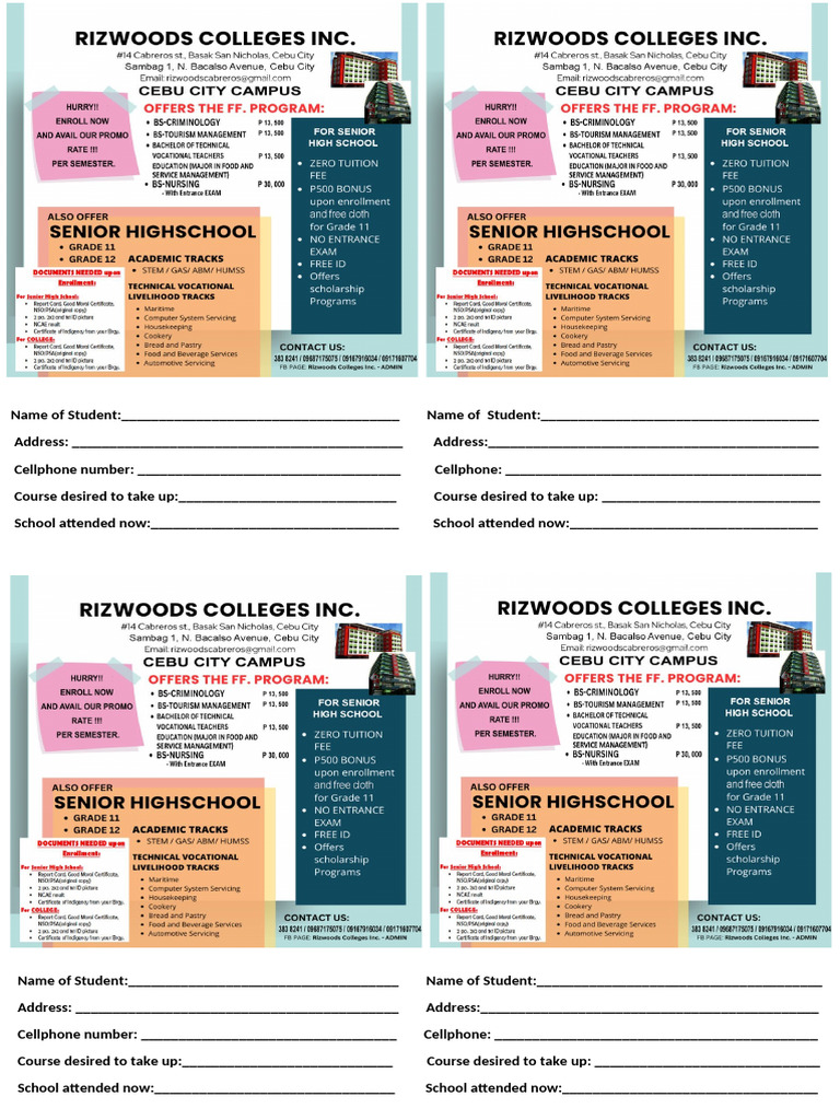 FLYERS COLLEGE & SHS | PDF