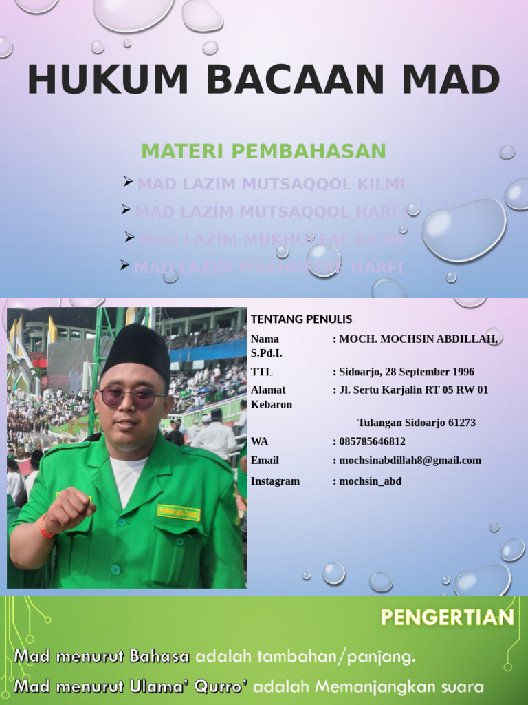 Panduan Lengkap Hukum Bacaan Mad | PDF