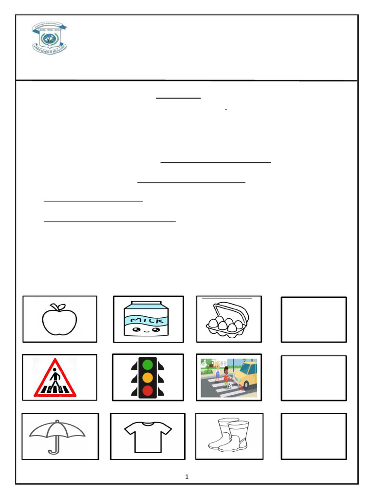 GRADE 1 UT 4 EXAM MATERIAL (Science, Math, Computer & GK - 2024-25 ...