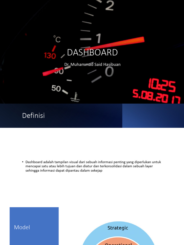 Pertemuan 3 - Materi Dashboard | PDF