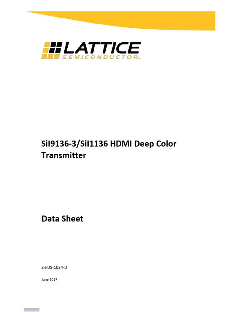 711194866800357711192464105866sii-ds-1084_public.pdf | PDF | Hdmi | Computing