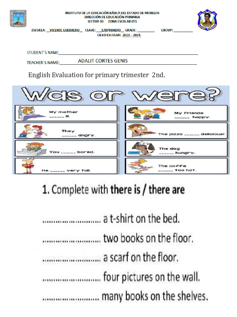 Trimester 2ND. Evaluation | PDF