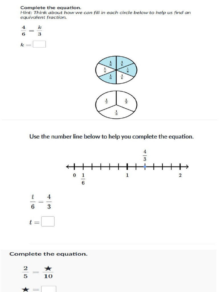 Equivalent Fractions | PDF