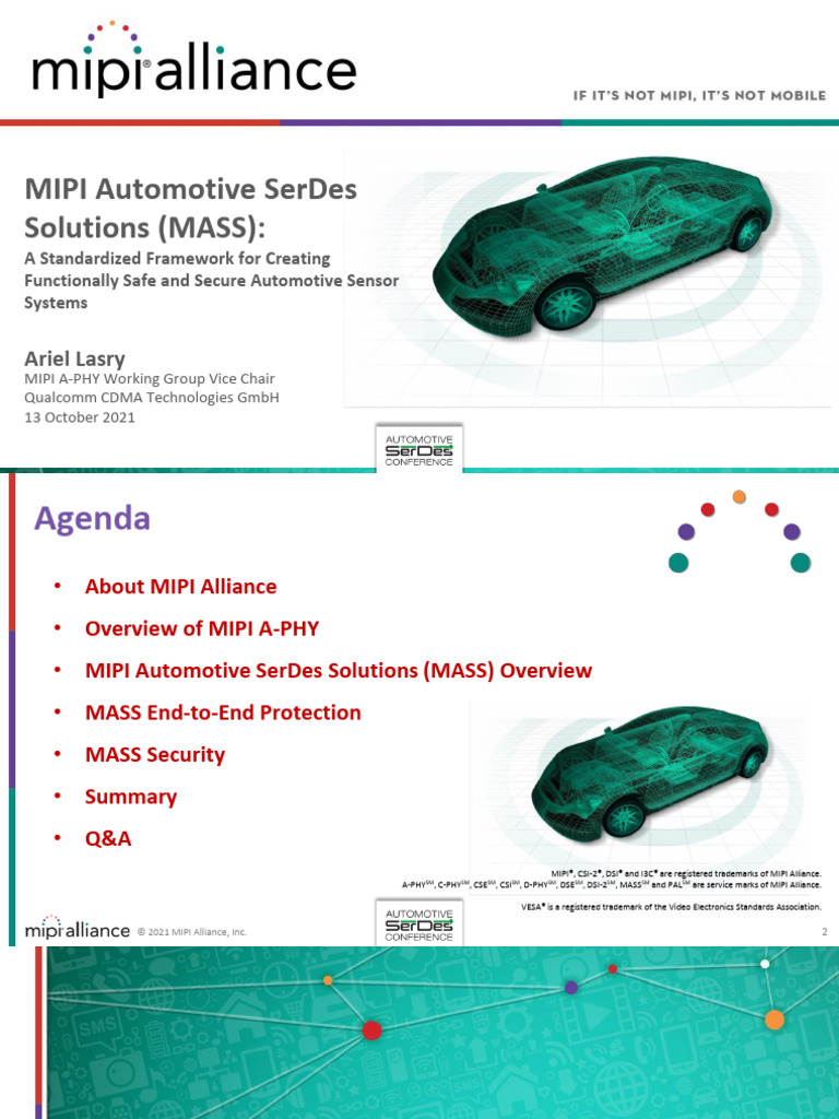 AutoSerDes2021 MASS Framework For FuSa and Security v06 | PDF | Computer Science | Electronics