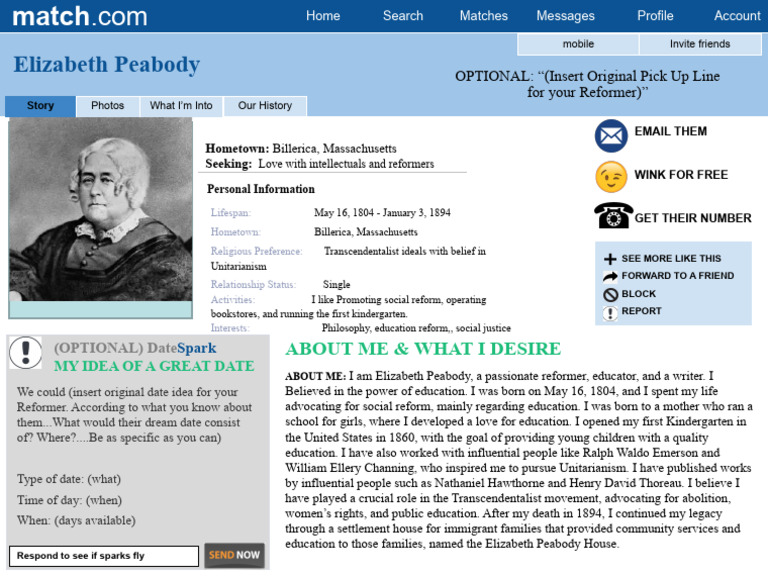 Elizabeth Peabody: Reformer & Educator | PDF | Transcendentalism