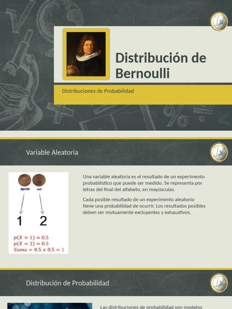 05 Distribución de Bernoulli | PDF | Probabilidad | Teoría de probabilidad