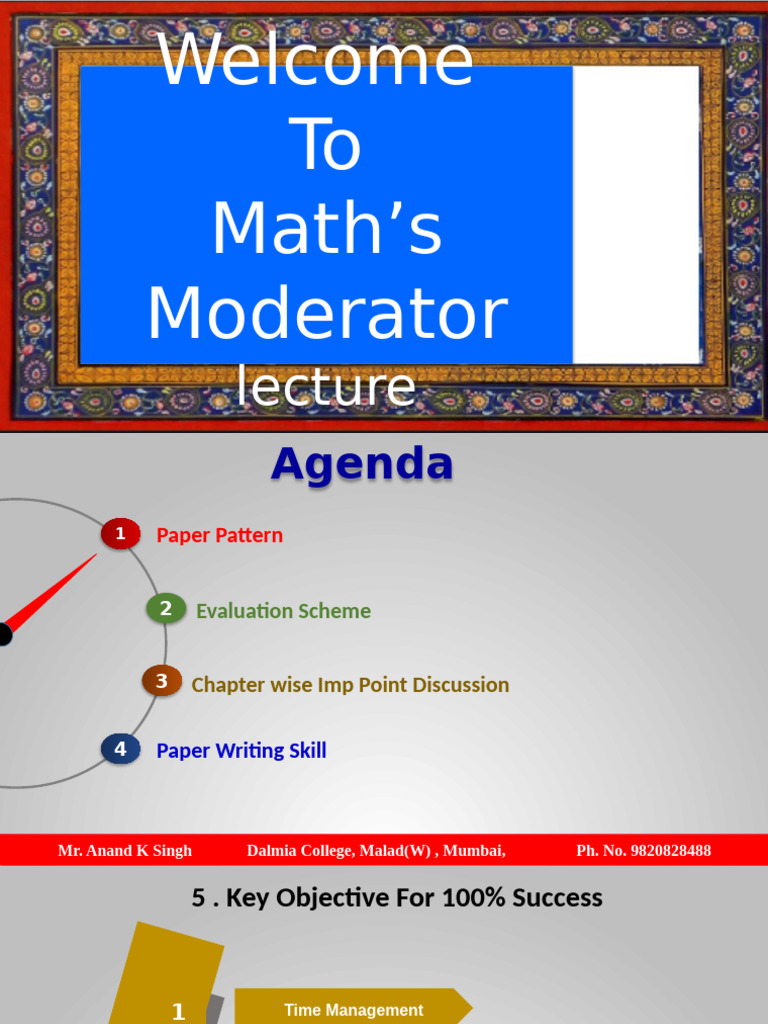 Commerce Moderator Lecture 2025 NLC | PDF | Probability Distribution | Matrix (Mathematics)