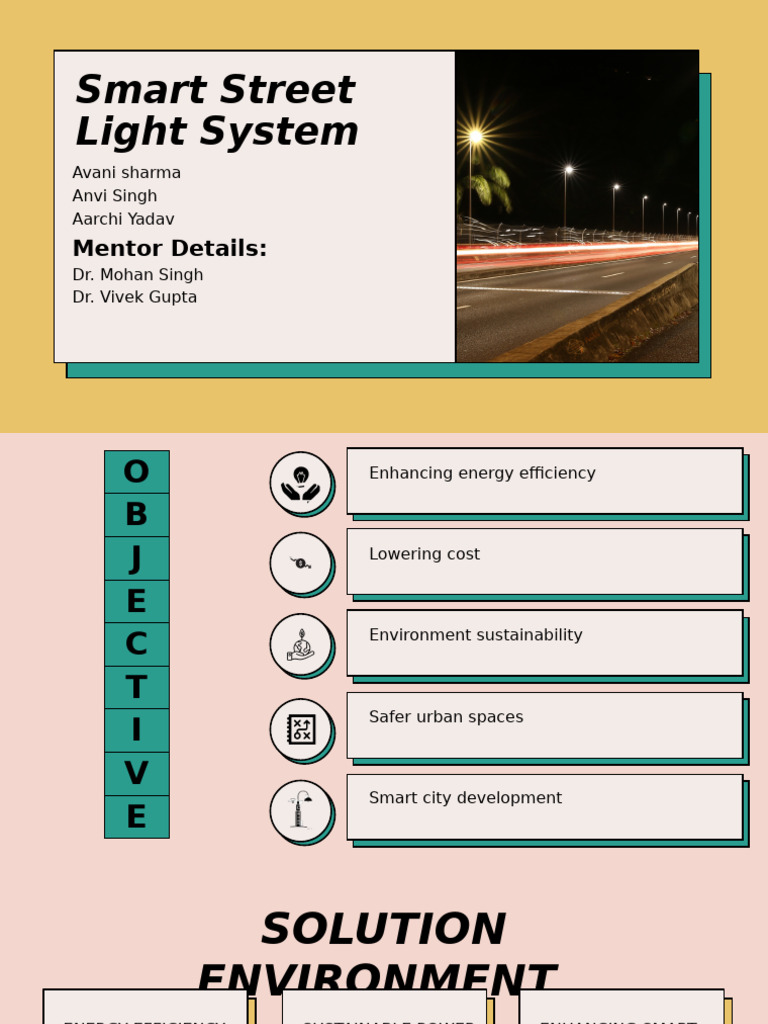 Smart Street Light | PDF | Energy Conservation | Efficient Energy Use