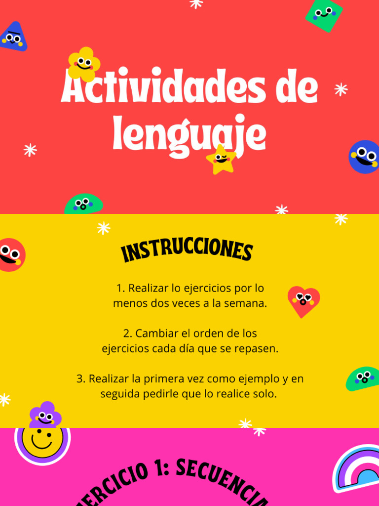 Actividad de Lenguaje B | PDF