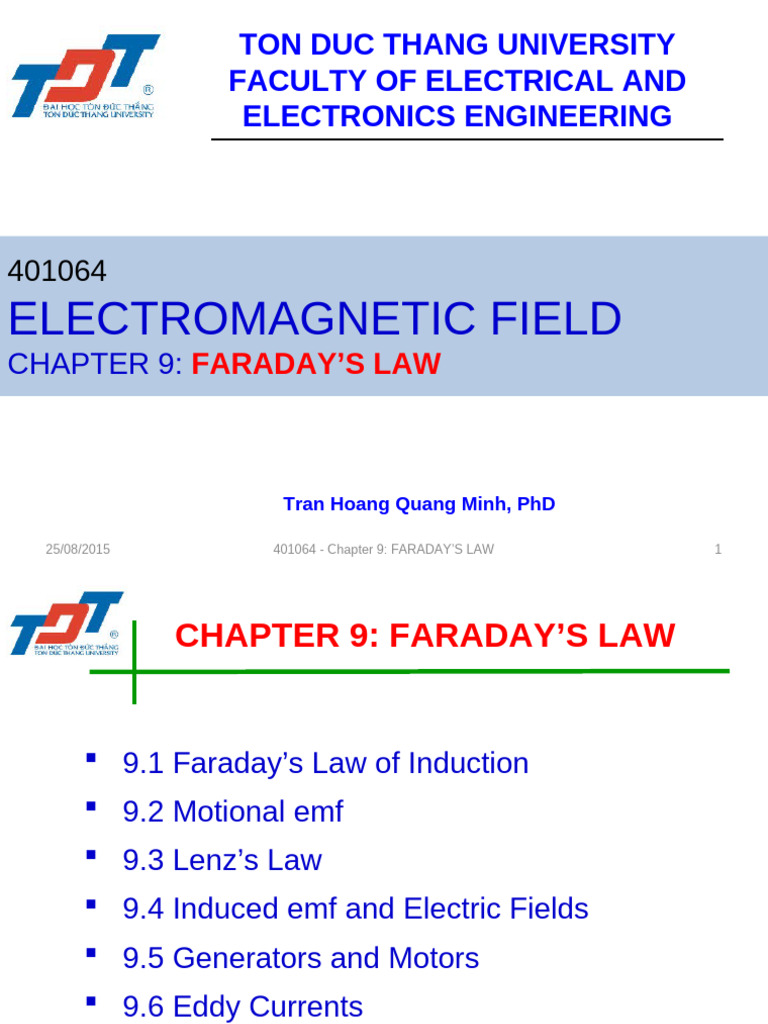 Faraday's Law of Induction Explained | PDF | Electromagnetic Induction ...