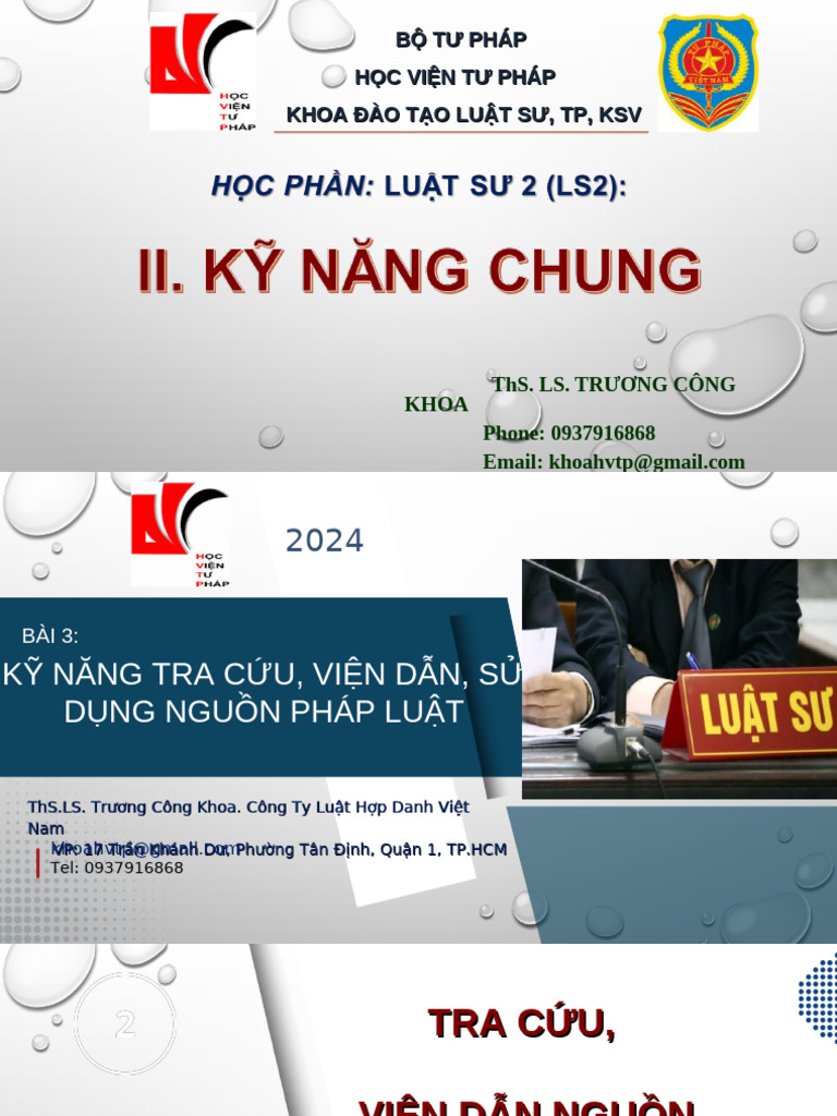 B 3.1 KN Tra Cuu SDPL - Full | PDF