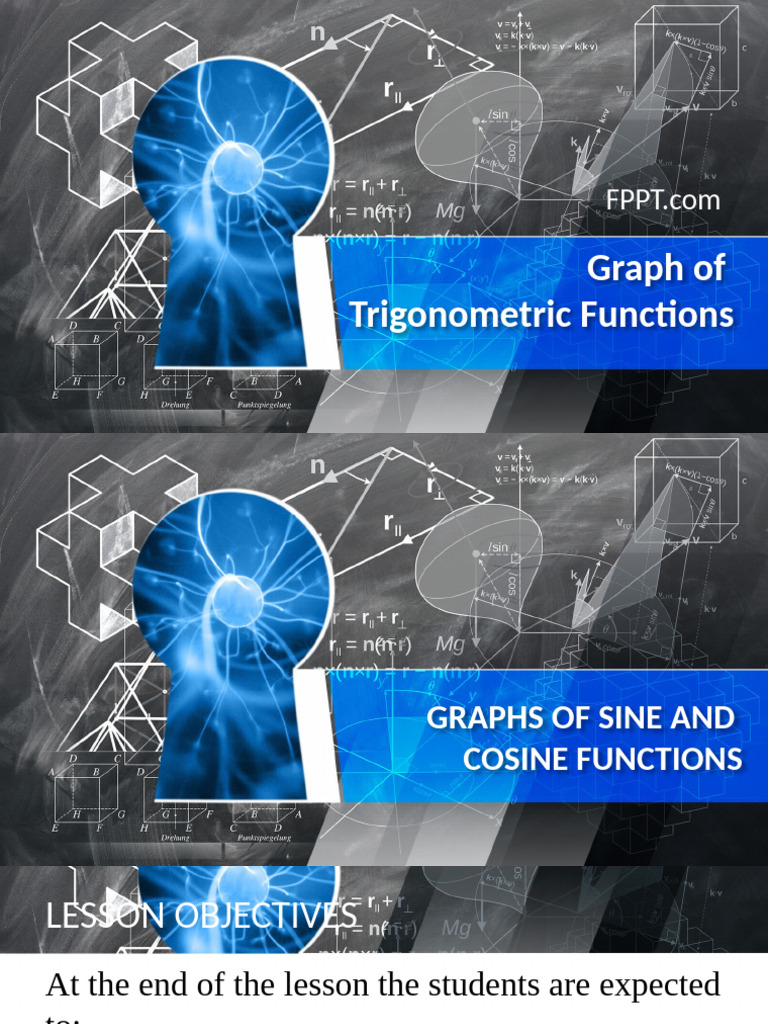 Graph of Sine and Cosine | PDF | Trigonometric Functions | Function ...