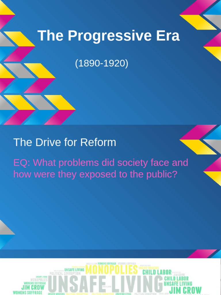 NOTES - The Progressive Era | PDF | Muckraker | The United States