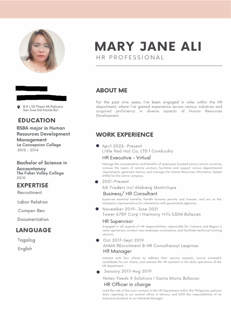 Ali_Mary Jane Resume (2) (3) (3) | PDF