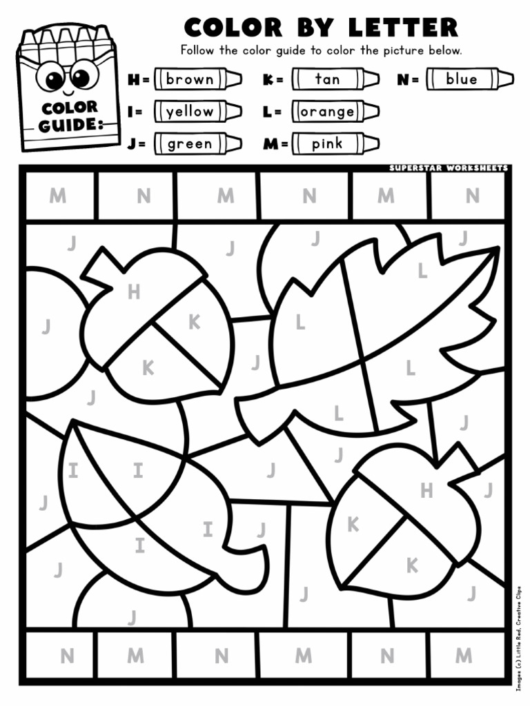 Fall Colorby Letter Hto N | PDF