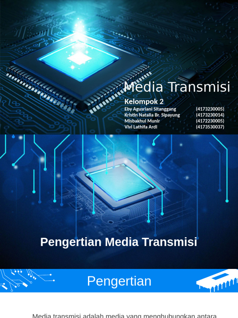 Media Transmisi Jaringan | PDF