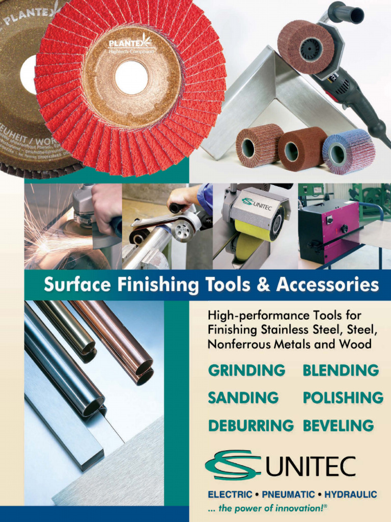 Complete Surface Finishing Catalog 2017 | PDF | Grinding (Abrasive ...