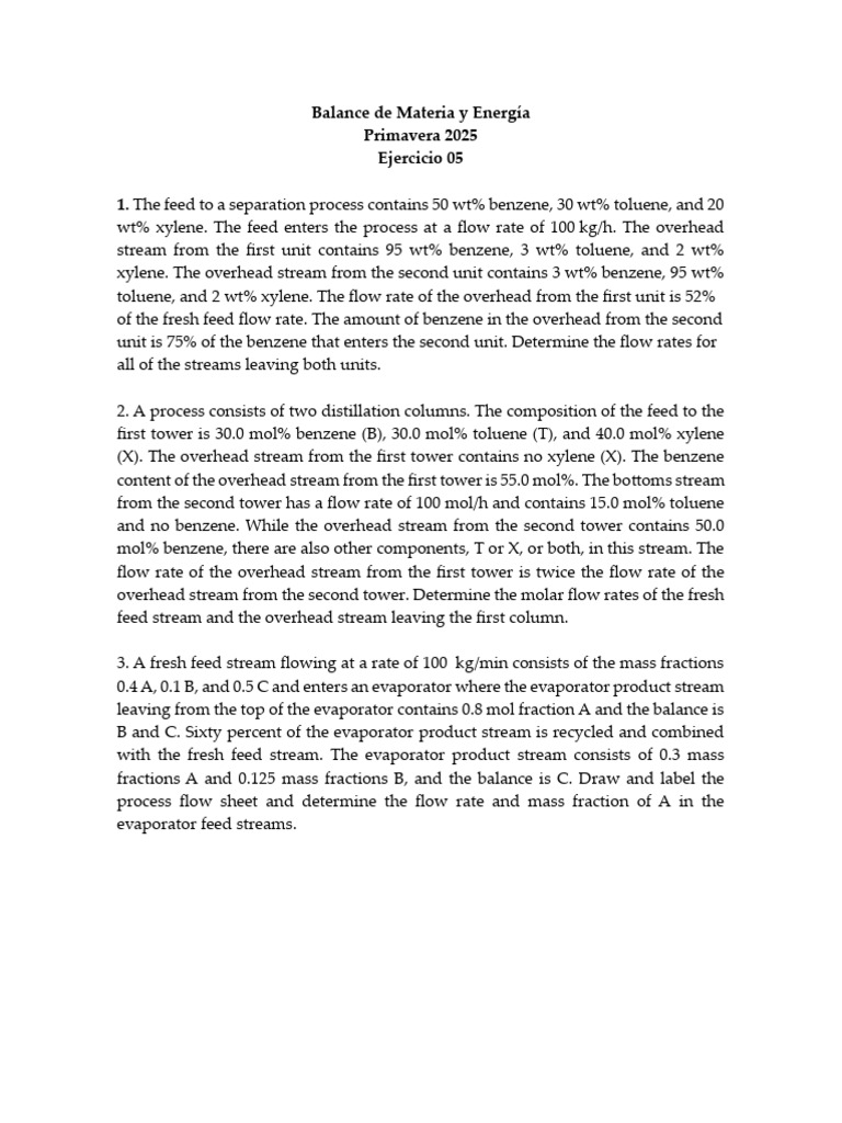 BMyE Ejercicios-05 | PDF