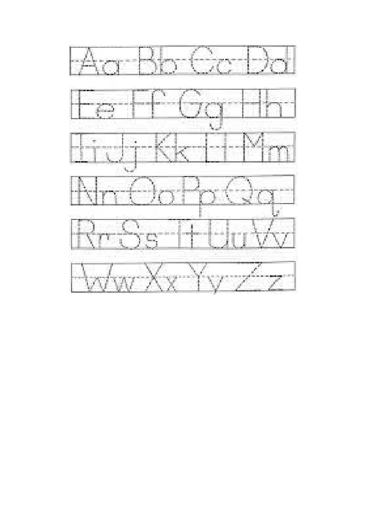 ABC Handwriting | PDF