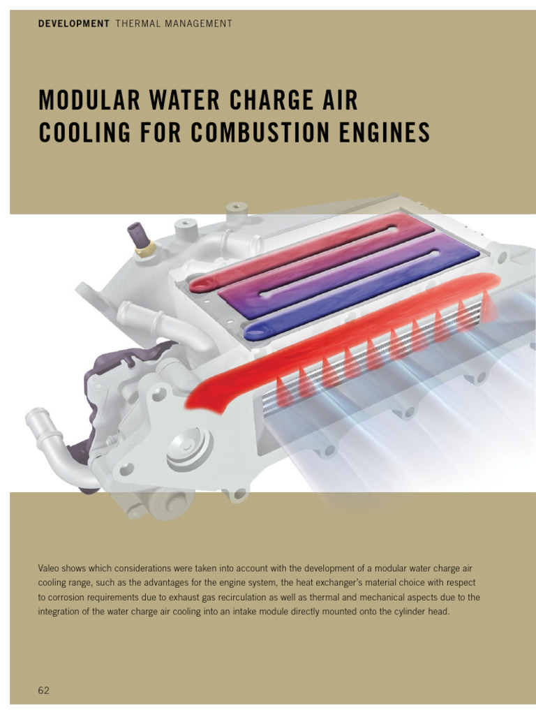 Modular Water Charge Air Cooling Systems | PDF | Engines | Heat Exchanger