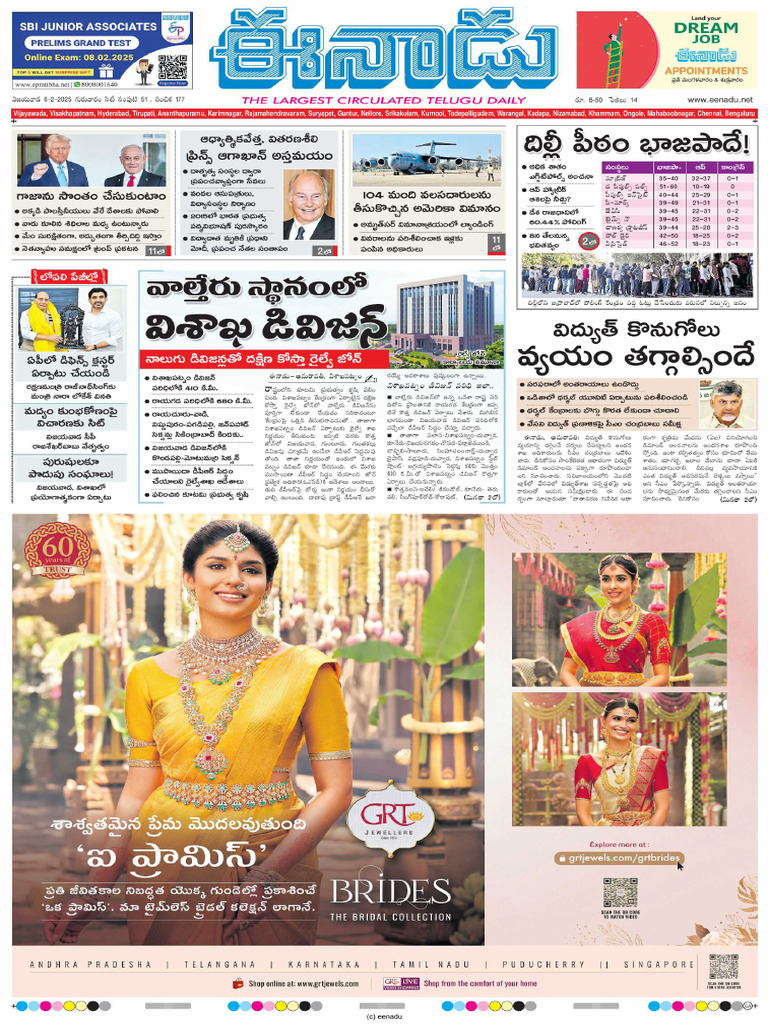 Eenadu AP 06-02-2025 | PDF