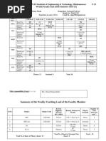 Faculty Loading (Sy 2023-2024) (74453) | PDF