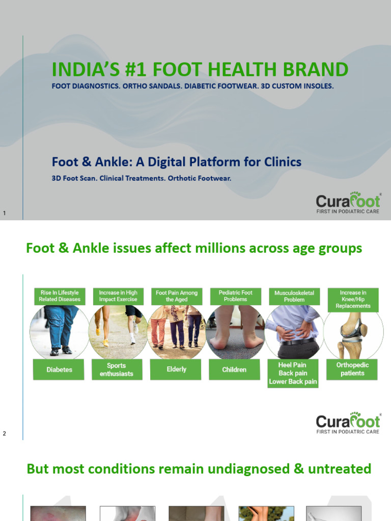 CuraFoot Intro 2024 | PDF | Diabetes | Shoe