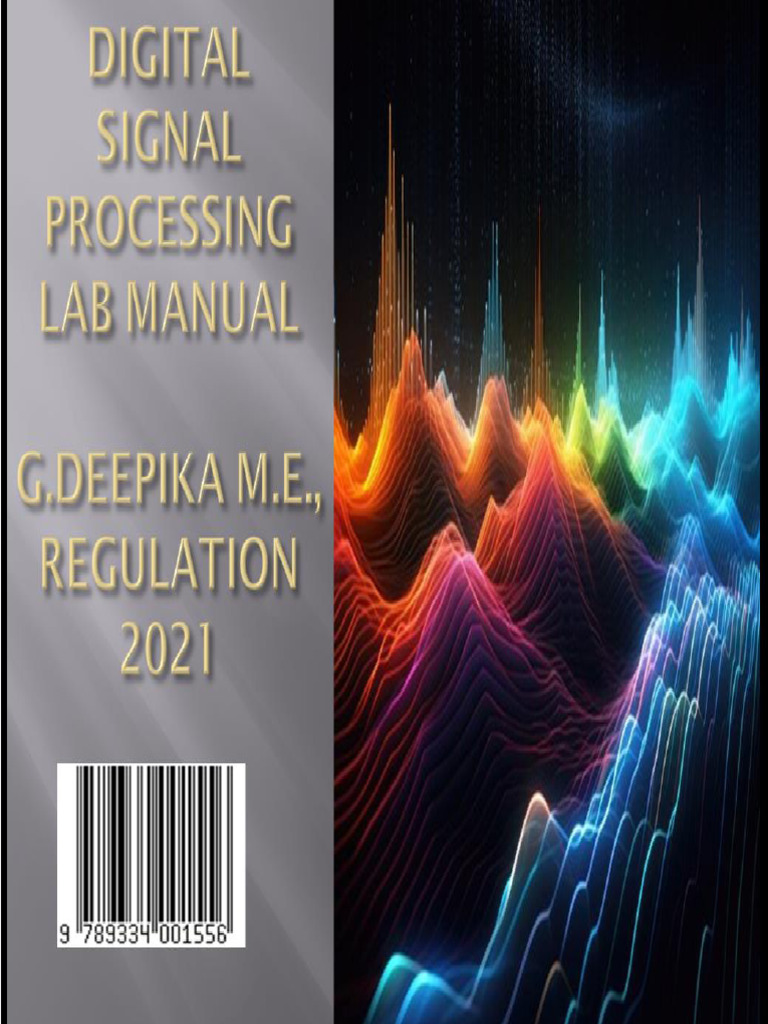 332-dsp-lab-manuall | PDF | Electrical Connector | Digital Signal Processing