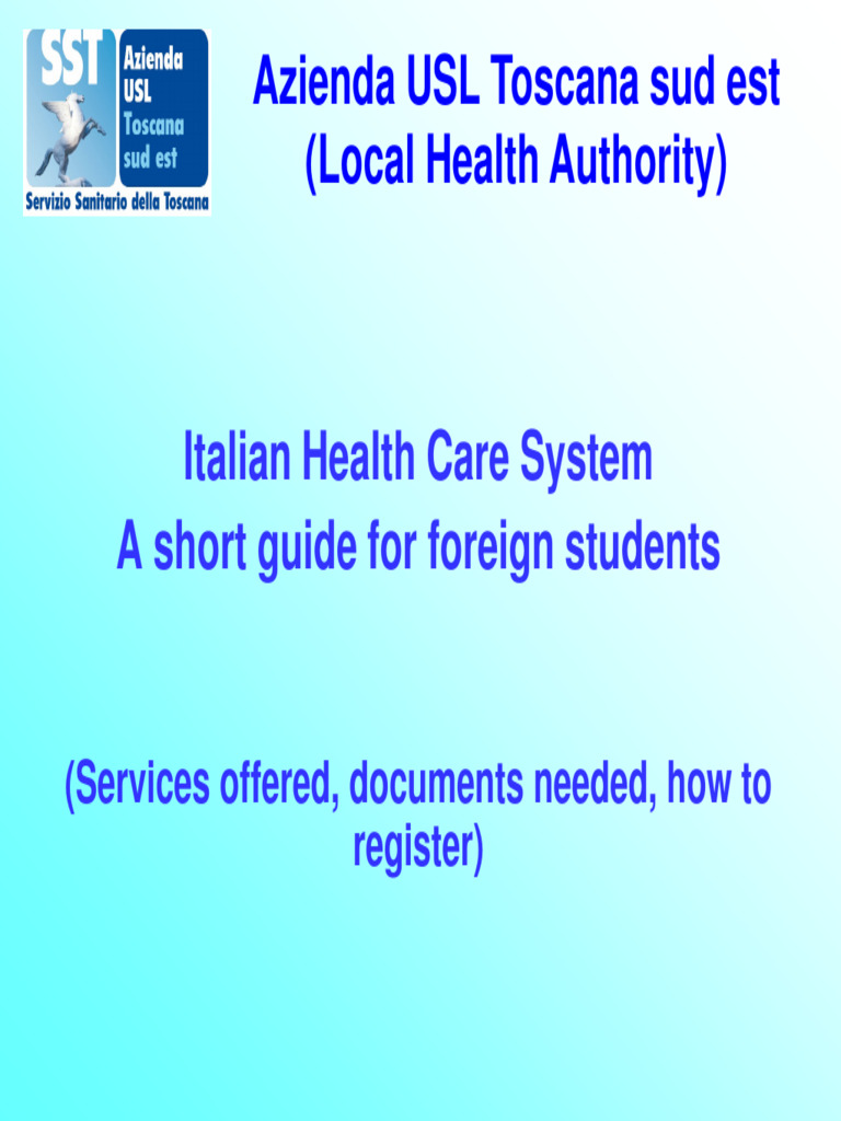 Italian Health Care System | PDF | Health Care | Family Medicine