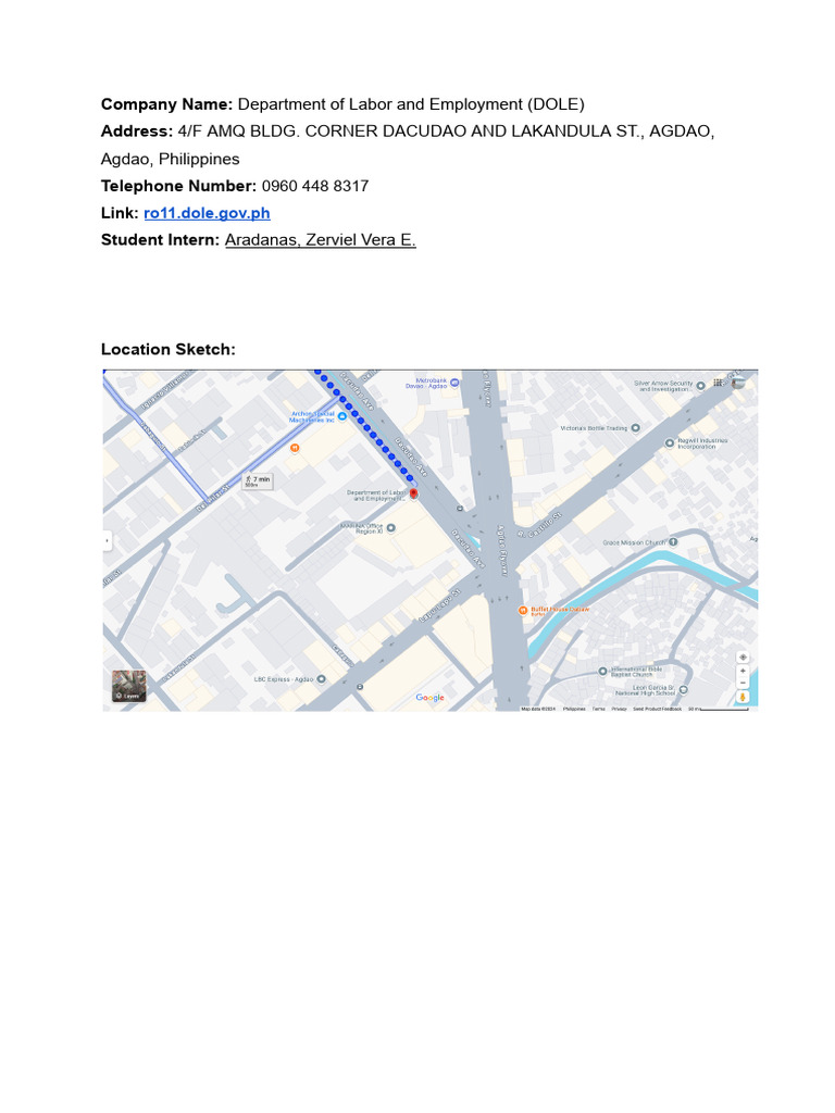 Location Sketch | PDF