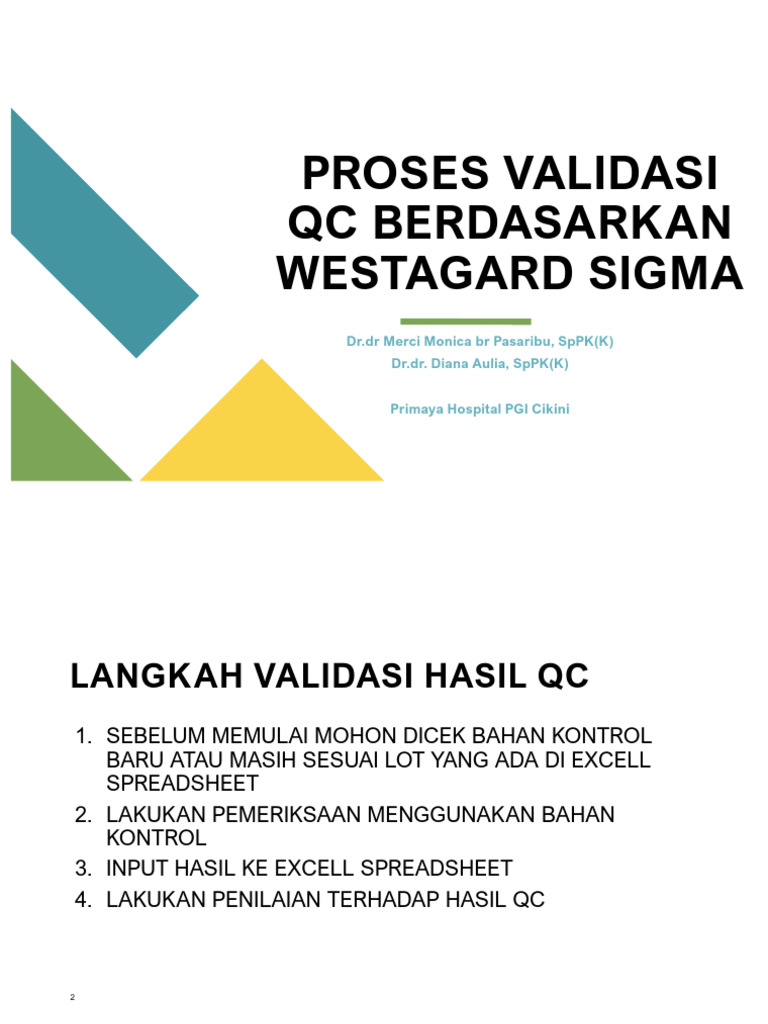 Aturan Westgard Multirule | PDF