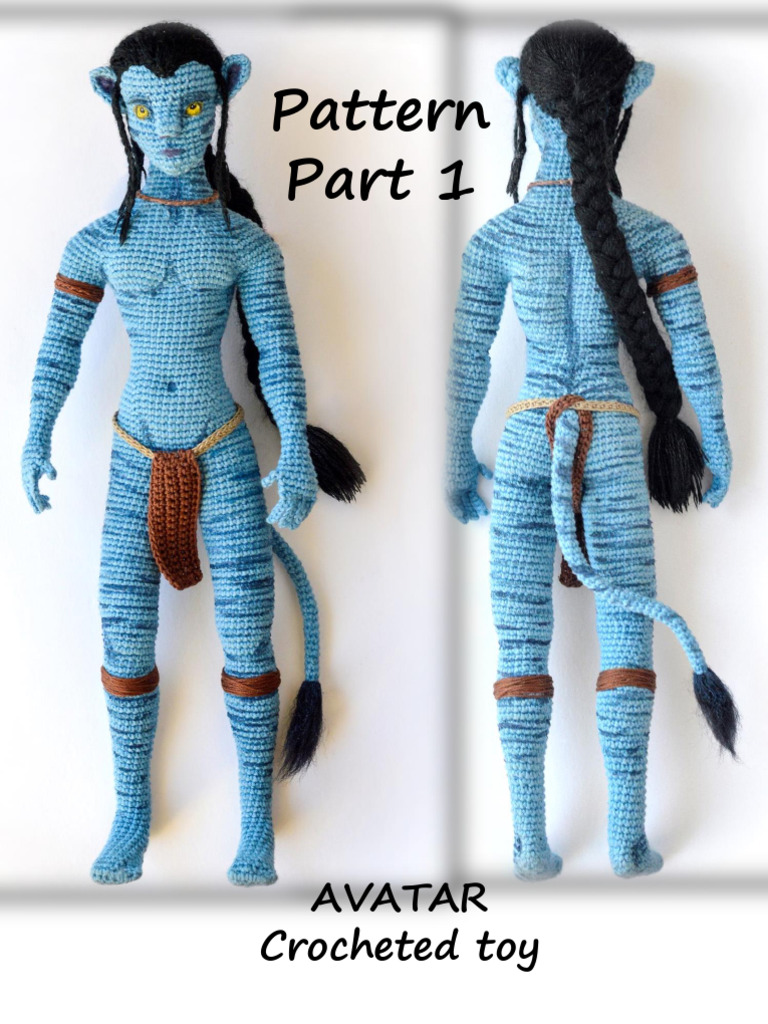 AvatarcrochetpatternPaprikaCrochetToy Part1 | PDF | Crochet | Yarn