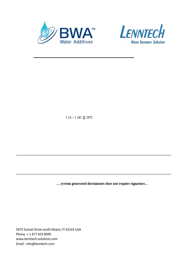Coa Flocon 260 | PDF