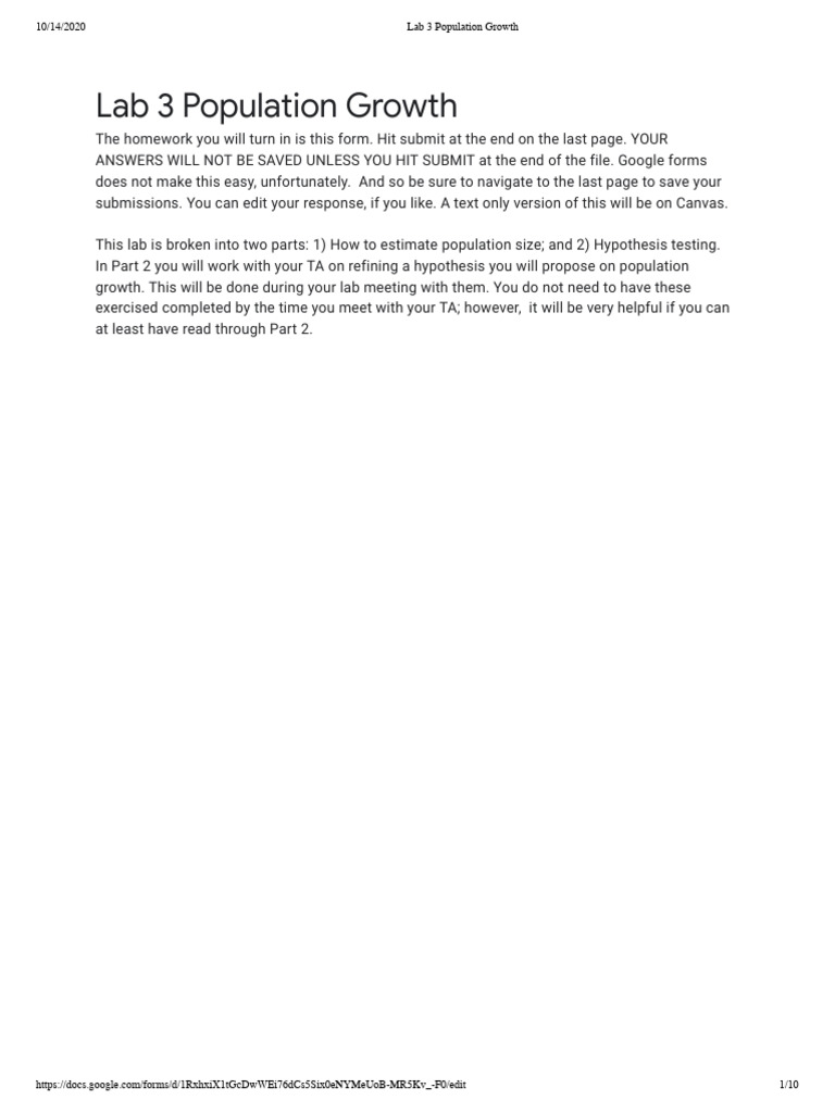 Estimating Population Growth Techniques | PDF | Hypothesis | Reproduction