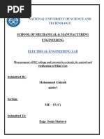 Engineering Lab Report Template | PDF | Experiment | Electrical Network