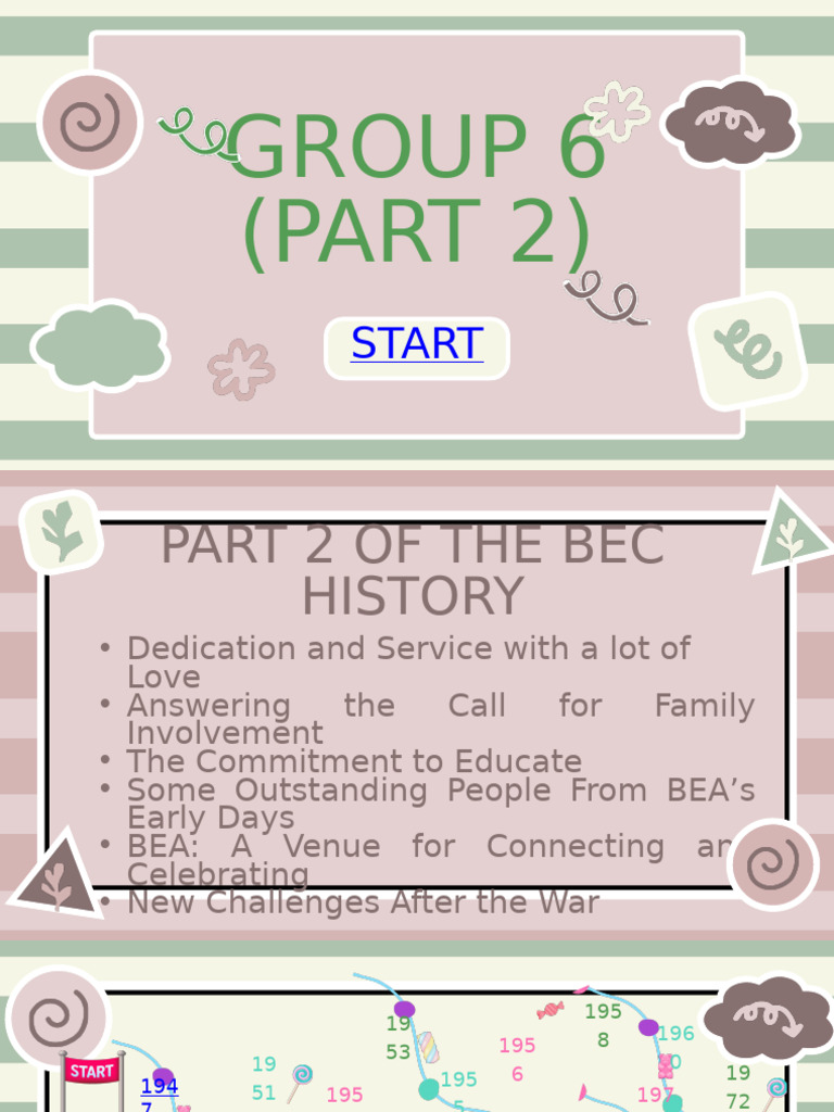 Euthenics BEC History PT 2 | PDF | Educational Stages | Philippines