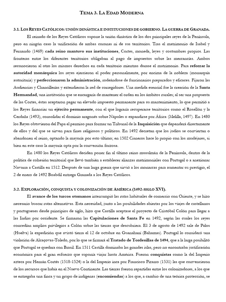 03.la Edad Moderna | PDF | Imperio español