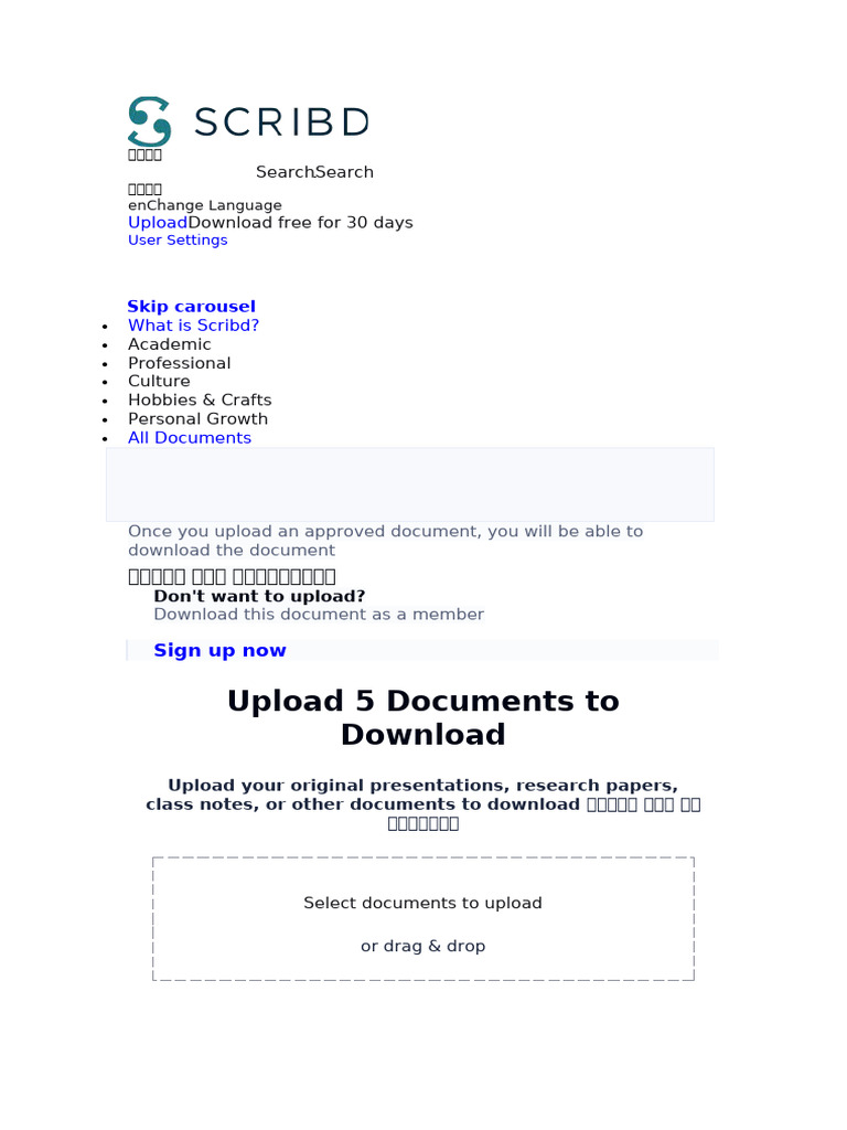 Document1 | PDF | Scribd | Digital Technology