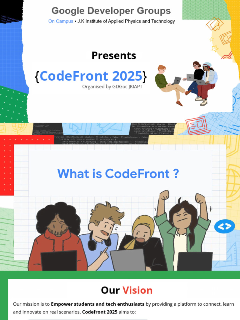 CodeFront GDG On Campus | PDF | Computing