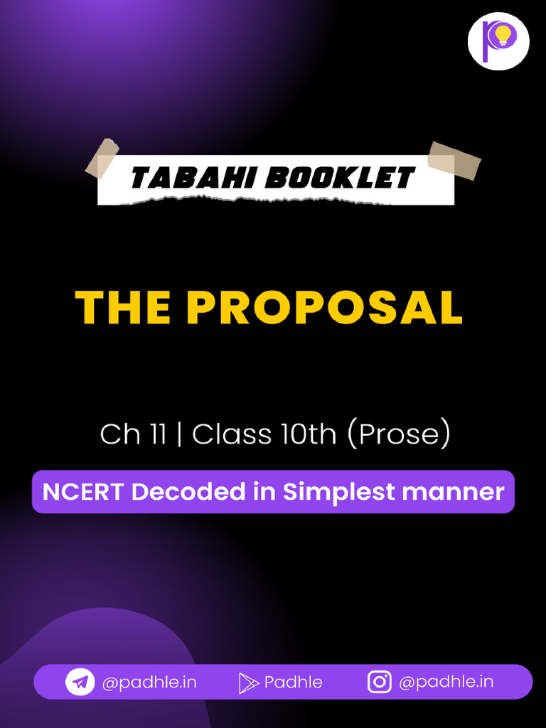11. the Proposal | PDF