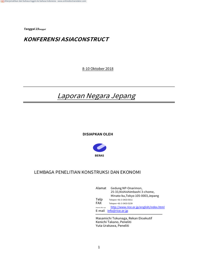 Japan-Country-Report en Id | PDF