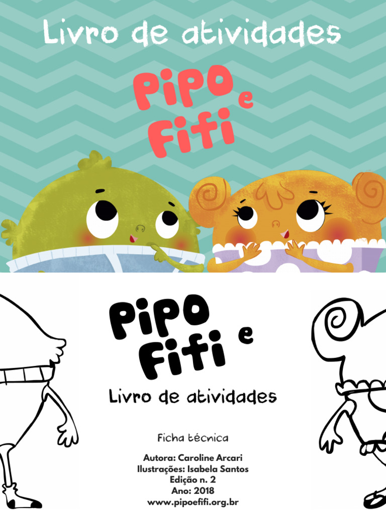 Pipo e Fifi - Livro de Atividades | PDF