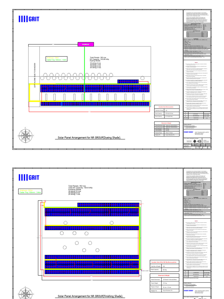 Solar Layout-Model | PDF | Solar Panel