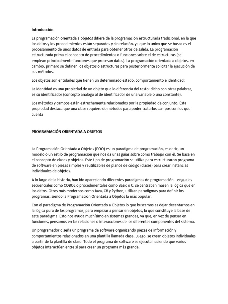 Taller de Conceptos y Principios de Programación Orientada A Objetos - ESTEFANIA LOPEZ | PDF ...