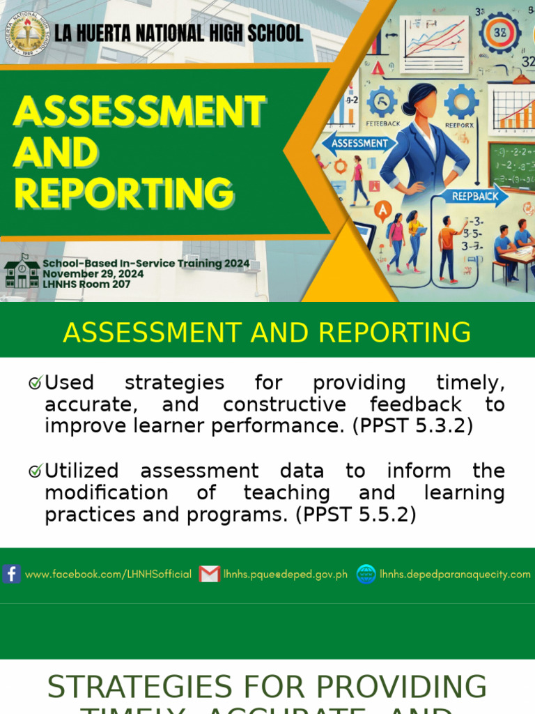 Modifying Teaching with Assessment Data | PDF | Educational Assessment ...