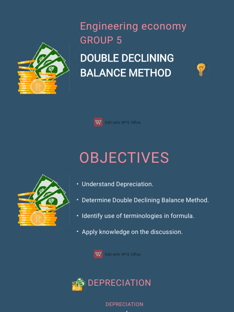 Group 5 (Engineering Economics) | PDF | Depreciation | Book Value
