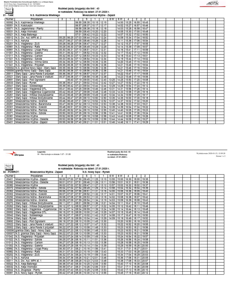 Linia 43roboczy | PDF